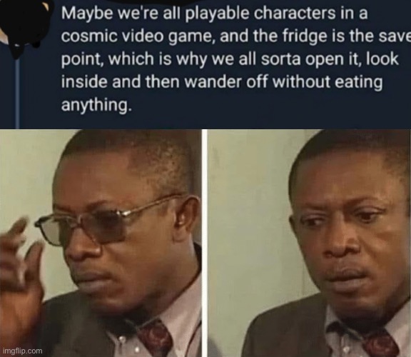 It’s a one time use save spot until you get to your bed *realization ...