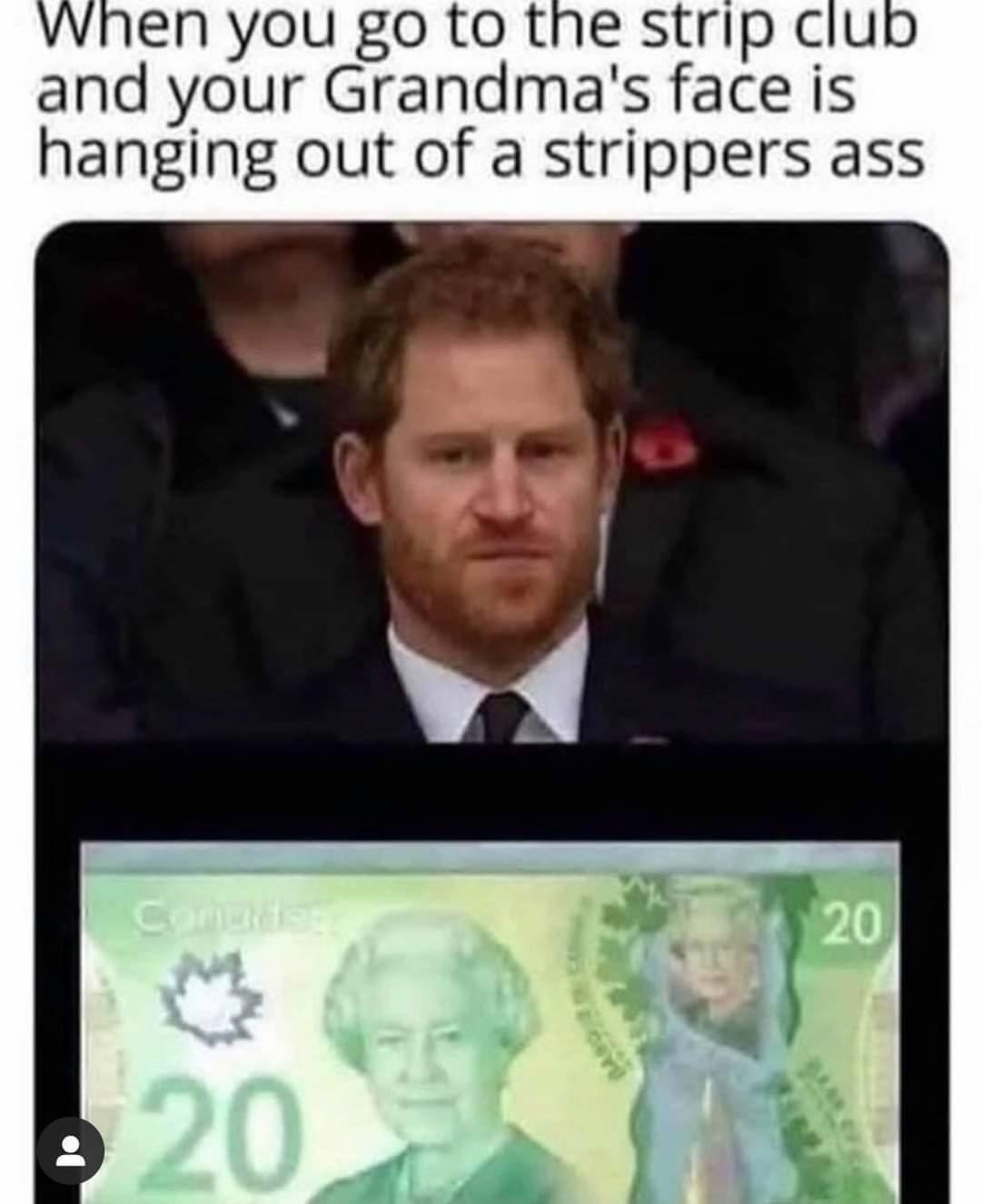 Welcome to the Royals' strip club - Imgflip
