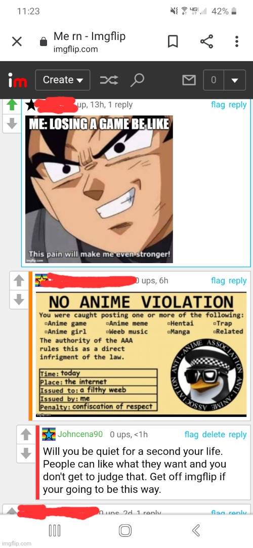 Stop doing this AAA you getting mad at people for enjoying a culture ...