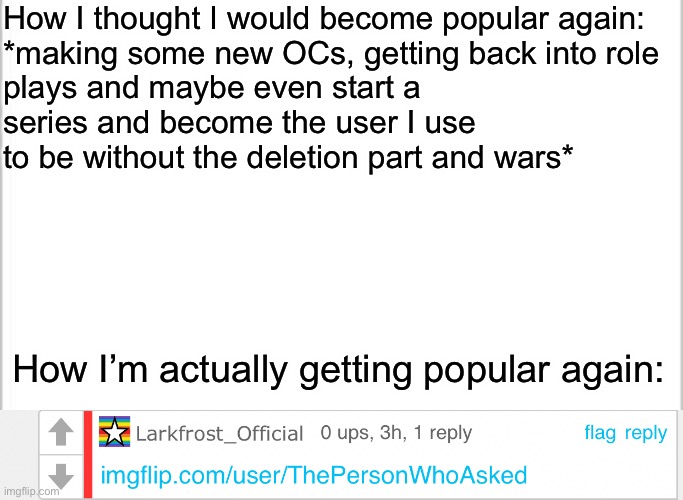 I need to change my name - Imgflip