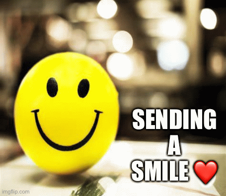 Sending a Smile - Imgflip
