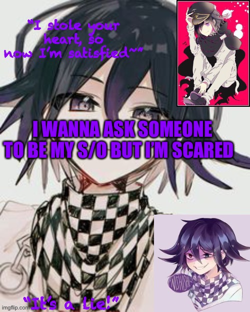 Kokichi furry template but more Kokichi - Imgflip
