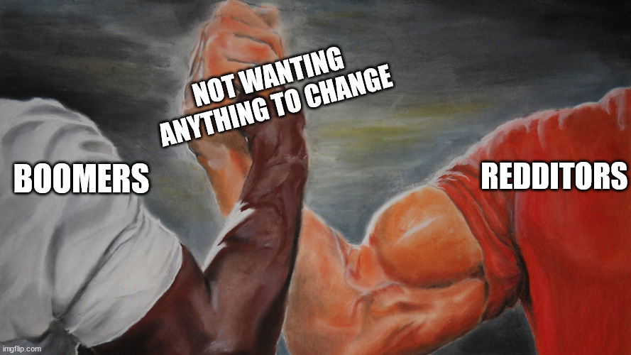 Why did they have to change it : r/meme