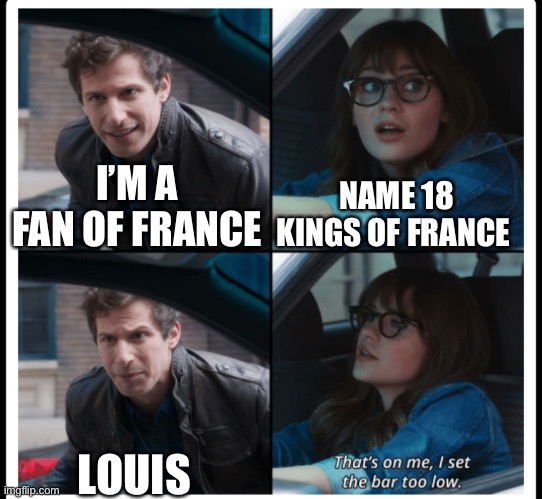 Brooklyn 99 Set the bar too low - Imgflip