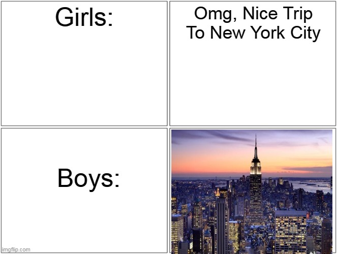 Blank Comic Panel 2x2 Meme - Imgflip