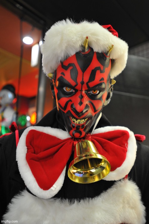 Image tagged in maul santa - Imgflip