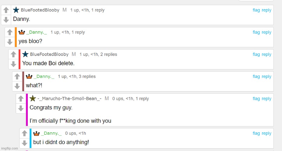 What's going on....I don't get it...why does everyone hate Danny now ...