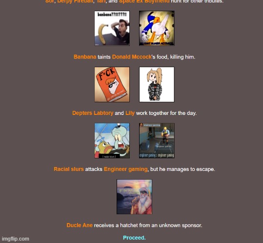 I forgot Day 2 part 2, so here - Imgflip