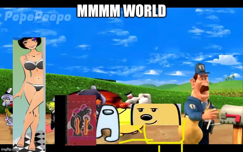 mmmm world - Imgflip