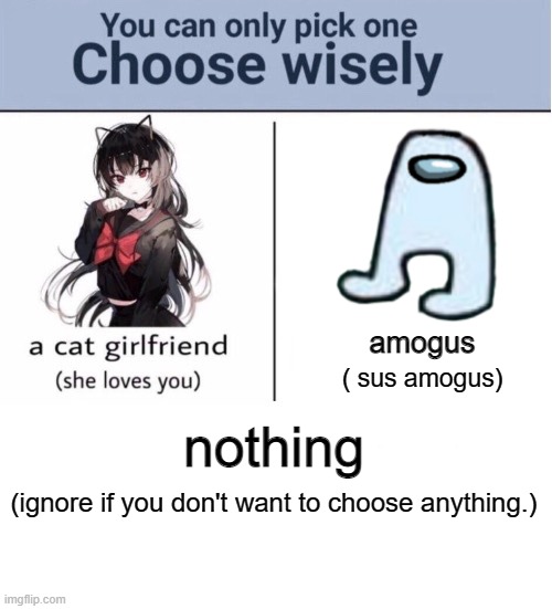 choose something - Imgflip