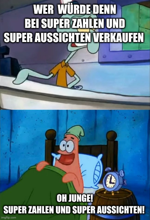 Squidward and Patrick 3 AM - Imgflip