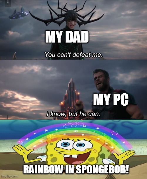 You can't defeat me - Imgflip