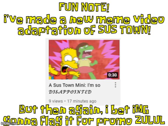 SUS TOWN NEWS ALERT! - Imgflip