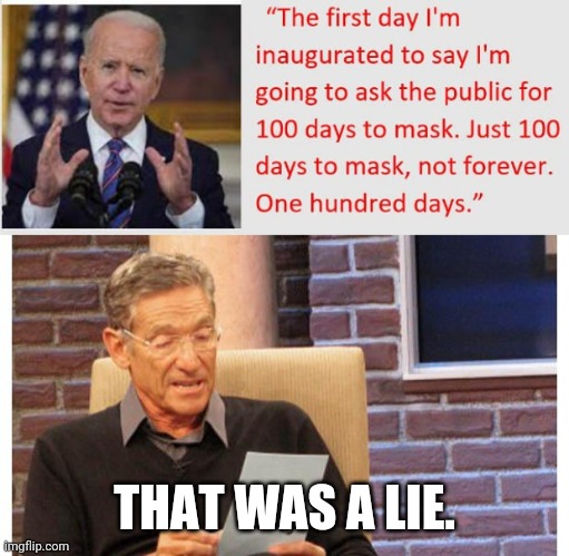 Just lies on top of more lies. - Imgflip