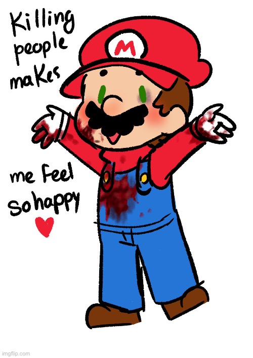 same here mario - Imgflip