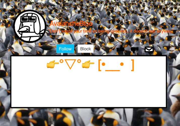 Avalanche Template - Imgflip