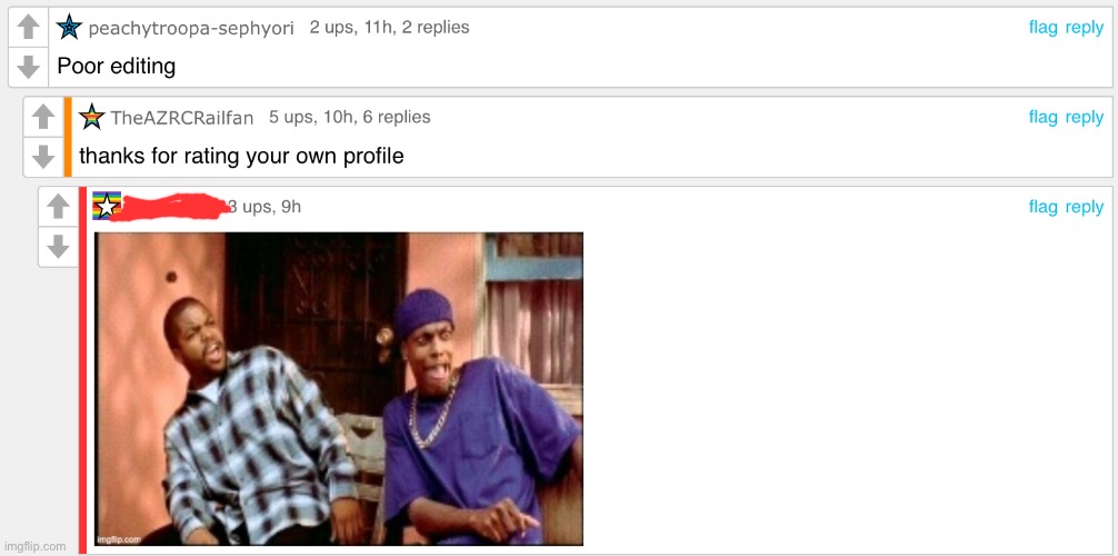 I got permission to post two names. - Imgflip