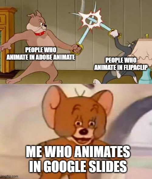 Tom And Jerry Swordfight Imgflip