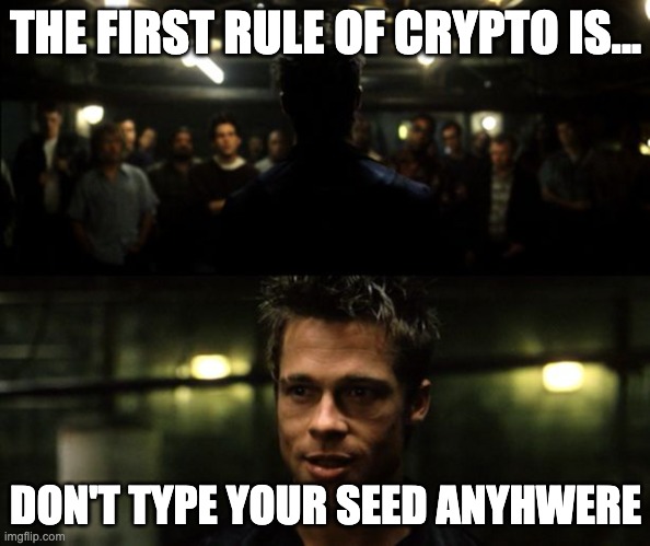 First rule of the Fight Club - Imgflip