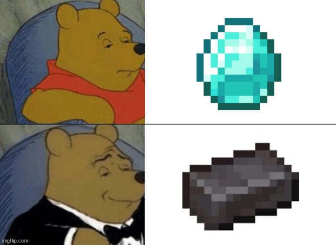 Minecraft after netherite - Imgflip