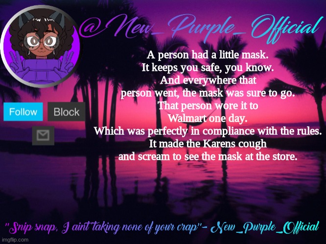 Image tagged in purple's announcement temp 3 - Imgflip