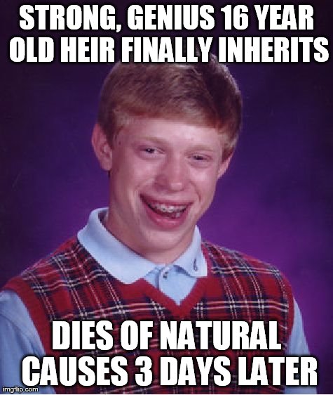 Bad Luck Brian Meme - Imgflip