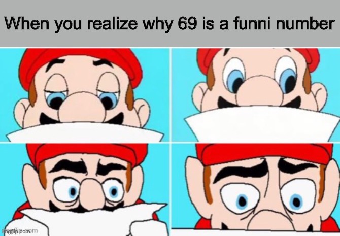Mario realizes something horrible - Imgflip
