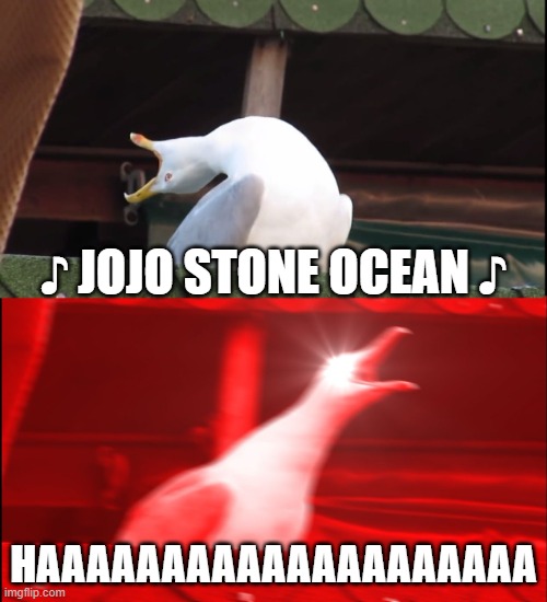 jolyne theme be like: - Imgflip