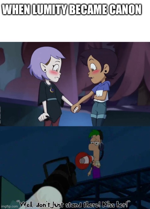 When Lumity became canon - Imgflip