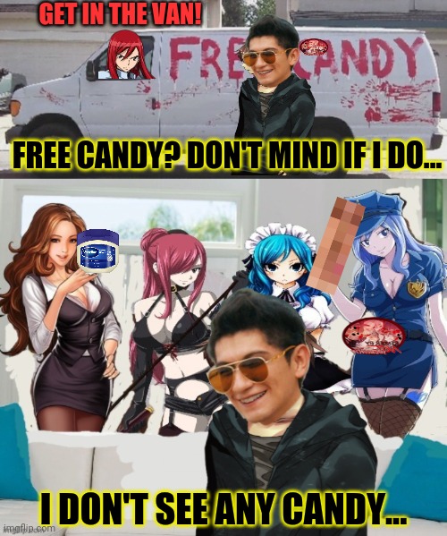 Poor Xentrick got into the van - Imgflip