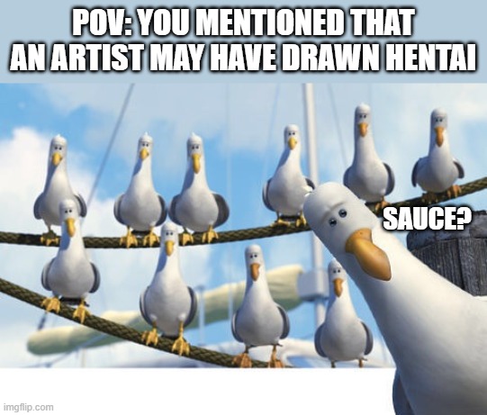 Finding Nemo Seagulls - Imgflip