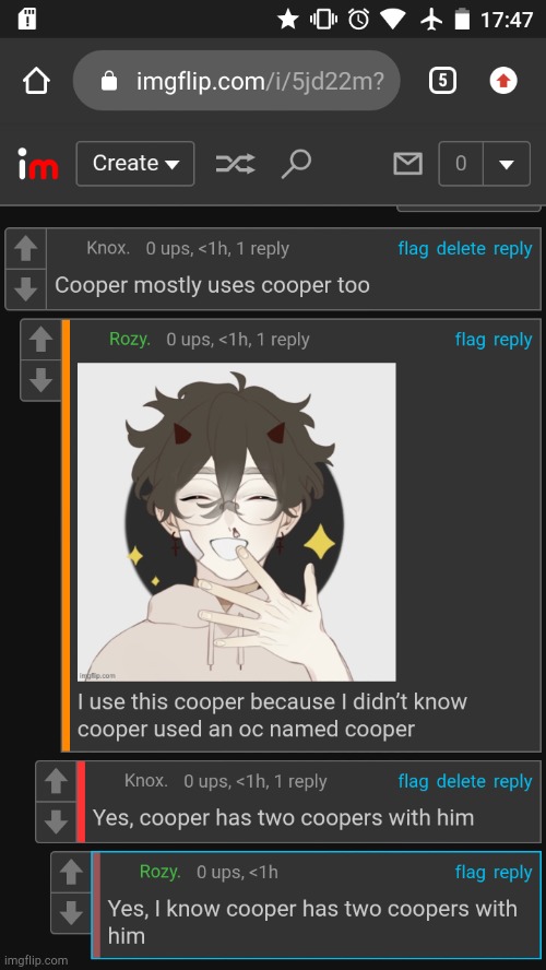 The sooper cooper discussion - Imgflip