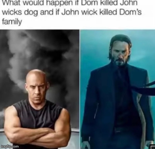 This what happens when an unstoppable force meets an immovable object ...