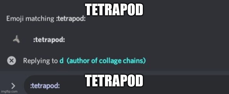 tetrapod Blank Template - Imgflip