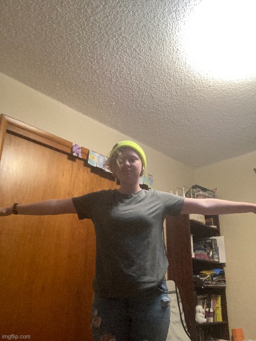 T pose and the last time I posted me t-posing it got 30 upvotes for ...