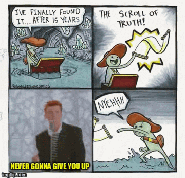 Rick Roll - Imgflip