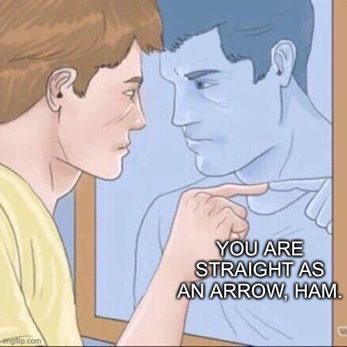 Pointing mirror guy - Imgflip