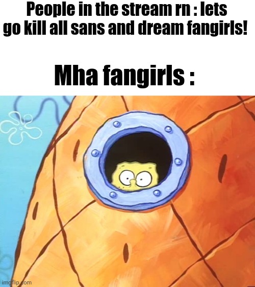 Spongebob Peek Window - Imgflip