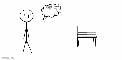 Bench GIF - Imgflip