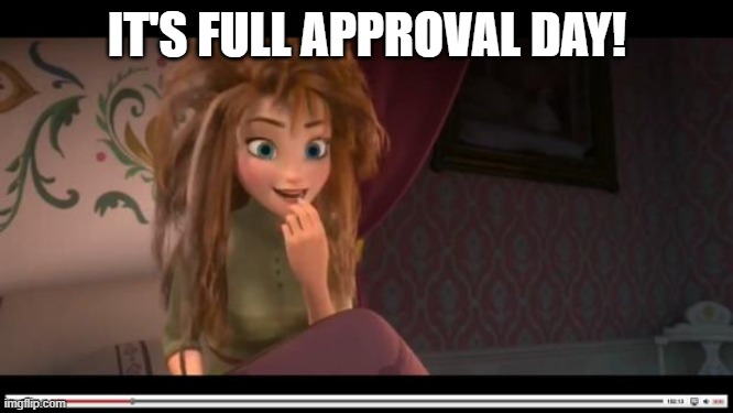 frozen Anna Its Coronation day - Imgflip