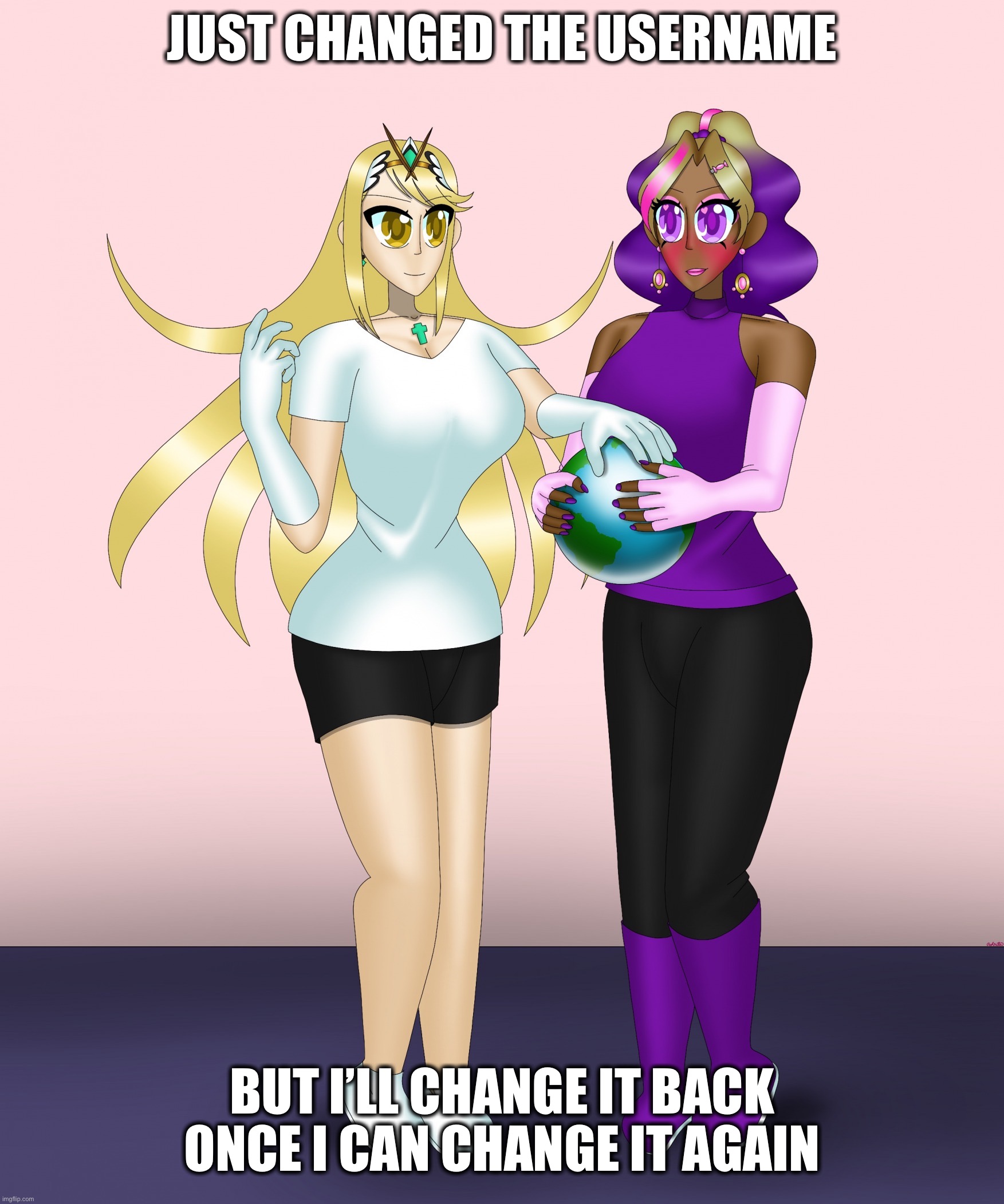 Kashiko Murasaki and Mythra - Imgflip