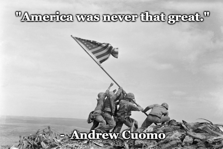 "America Was Never That Great." - Imgflip