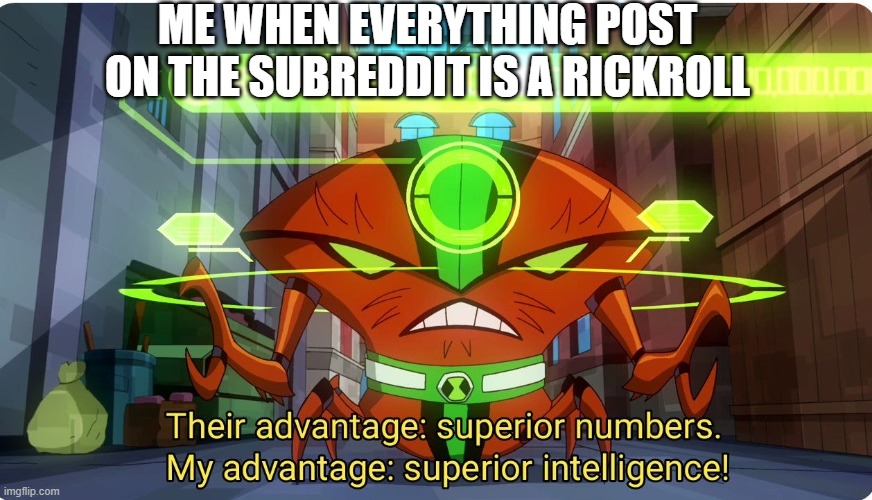 Superior intellect - Imgflip