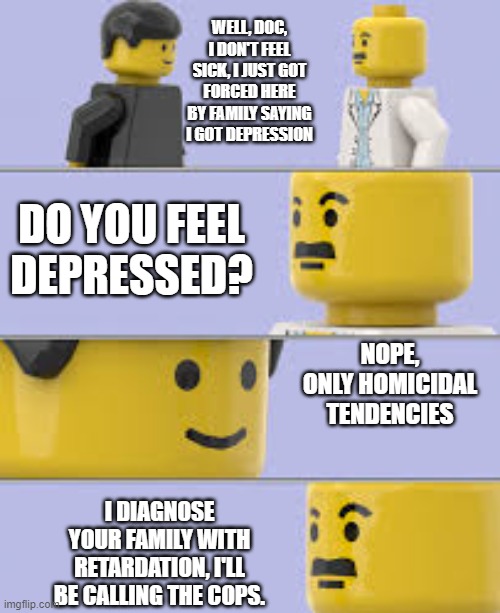 He was then thrown into a mental asylum for both protection, and mental ...