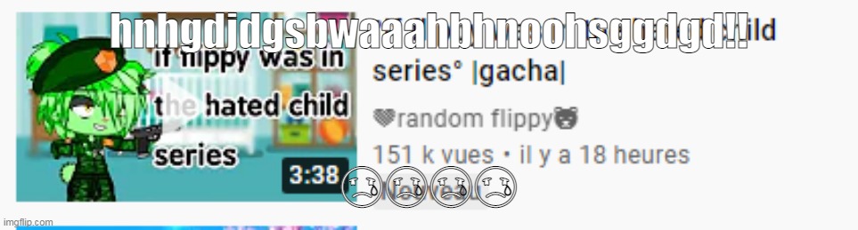 nooo flippy???? - Imgflip