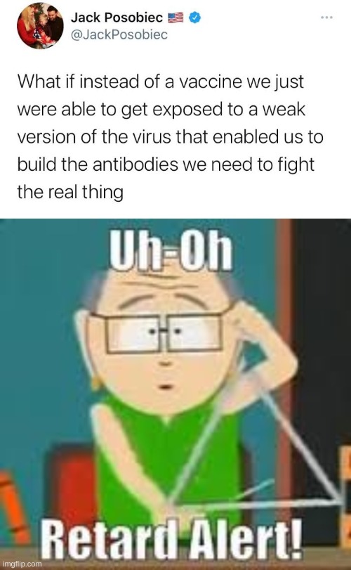 Image tagged in uh oh retard alert - Imgflip