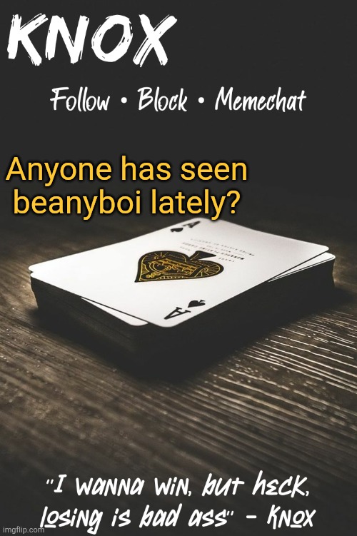Knox announcement template v14 - Imgflip