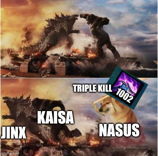 Kong Godzilla Doge - Imgflip