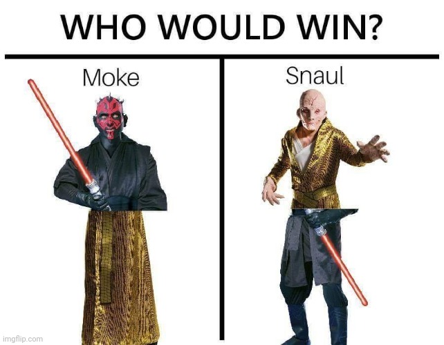 My money's on Moke - Imgflip