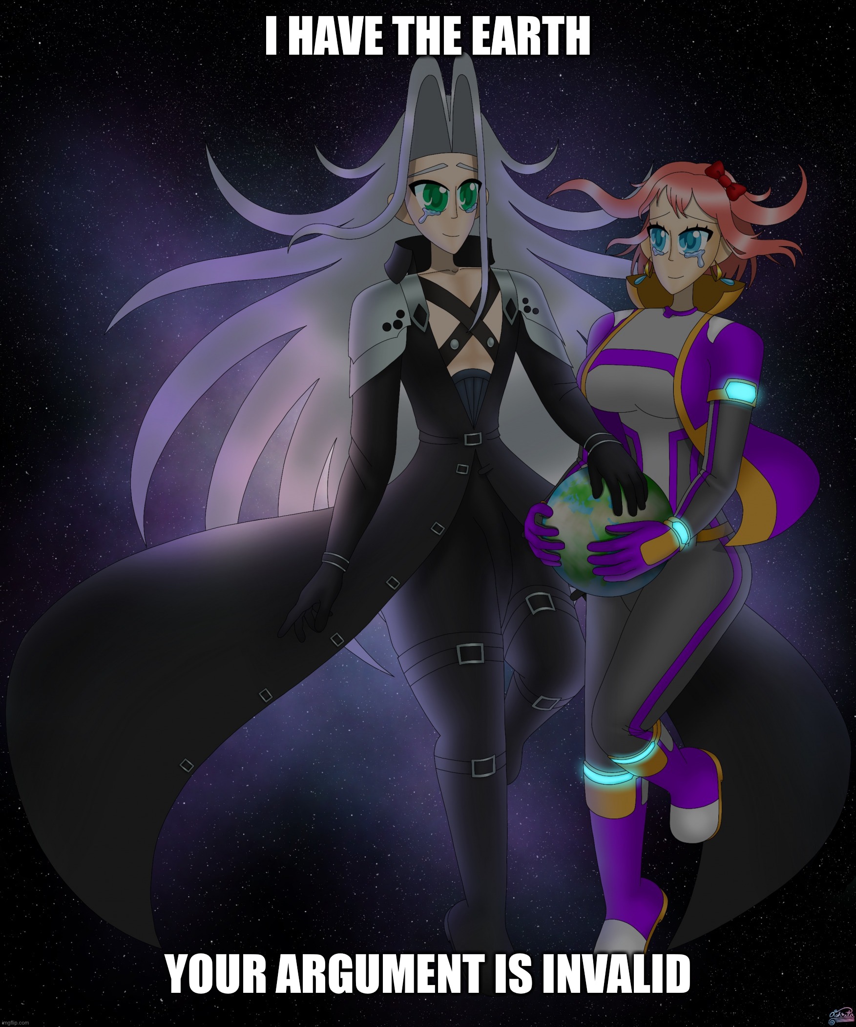 Sayori and Sephiroth - Imgflip